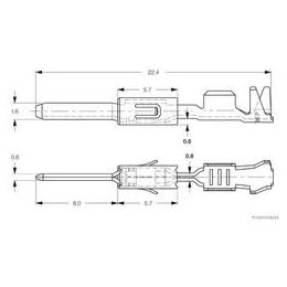 Herth+Buss ELPARTS Crimpverbinder 50251467