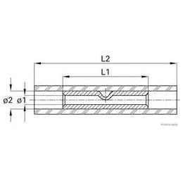 Herth+Buss ELPARTS Quetschverbinder 50252540 Rot f&uuml;r VW AUDI N0173311