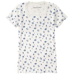 Yigga M&auml;dchen T-Shirt mit Spitze