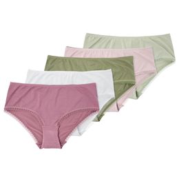 Gina Benotti 5 Damen Pantys mit Spitze