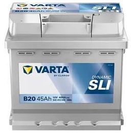 Varta Starterbatterie DYNAMIC SLI 12 V, 45 Ah, 400 A 545413040K262 12V 45Ah 400A f&uuml;r HYUNDAI VW PEUGEOT FIAT / LANCIA CITRO&Euml;N CHEVROLET 5454130406062
