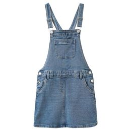 Yigga M&auml;dchen Latzkleid in Denim-Look