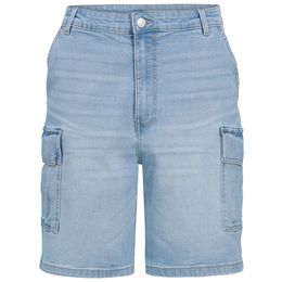 VanVaan Herren Jeansshorts im Cargo-Style