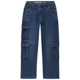 Yigga Jungen Cargo-Jeans mit verstellbarem Bund
