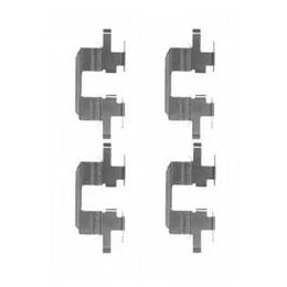 TEXTAR Zubeh&ouml;rsatz, Scheibenbremsbelag 82502600 hinten rechts links f&uuml;r SUBARU 26632FC001 26632FE010