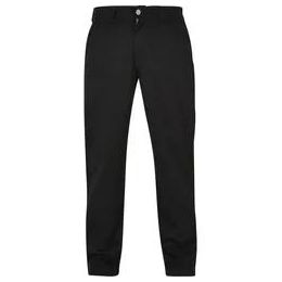 Stoffhose Urban Classics "Urban Classics Herren Classic Workwear Pants", Herren, Gr. 32, Normalgr&ouml;&szlig;en, schwarz, 65% Baumwolle, 35% Polyester, unifarben, loose fit, Hosen Stoffhose