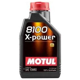 Motul 8100 X-POWER 10W-60 [1L] 106142 Motor&ouml;l f&uuml;r BMW ALFA ROMEO FERRARI ASTON MARTIN LOTUS MASERATI AUDI TVR BUGATTI JAGUAR