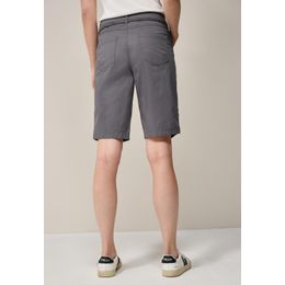 Cecil Damen Shorts, grau, Gr. 36, unifarben, Web, Obermaterial: 98% Baumwolle, 2% Elasthan; Band: 100% Polyester, Hosen, Middle Waist