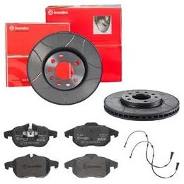 Brembo Bremsensatz-Vorderachse MAX LINE SK8K0F1RI7 Bremsensatz, Scheibenbremse vorne rechts links innenbel&uuml;ftet 285mm f&uuml;r CADILLAC GENERAL MOTORS FIAT