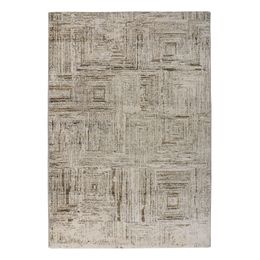 Teppich Kayoom "Napoli 537", creme, B:160cm H:18mm L:230cm, Polypropylen, Teppiche, Teppich, Kurzflor, Modernes Muster, Fu&szlig;bodenheizungsgeeignet, Wohnzimmer