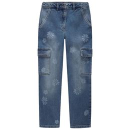 Yigga M&auml;dchen Loose-Jeans im Cargo-Style