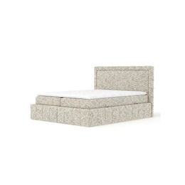 maison de r&ecirc;ve Boxspringbett mit Stauraum &brvbar; beige &brvbar; Ma&szlig;e (cm): B: 207 H: 123 &raquo; H&ouml;ffner