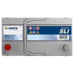 Varta Starterbatterie DYNAMIC SLI 12 V, 45 Ah, 330 A 545158033K262 12V 45Ah 330A f&uuml;r MITSUBISHI VW TOYOTA HONDA 31500-ST3-000-HE 31500-ST3-001-HE MZ69