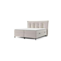 maison de r&ecirc;ve Boxspringbett mit Stauraum &brvbar; beige &brvbar; Ma&szlig;e (cm): B: 193 H: 130 &raquo; H&ouml;ffner