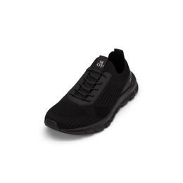 Marc O'Polo Sneaker MARC O'POLO "aus recyceltem Polyester", Herren, Gr. 42, schwarz, Obermaterial: 100% Polyester, unifarben, Schuhe Sneaker