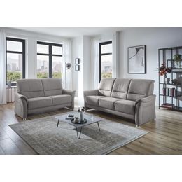 2,5-Sitzer DIE PLANBAR "PP-PF23182", grau, B:172cm H:96cm T:93cm, 100% Polyester, Sofas, Federkernpolsterung, wahlweise mit Stauraum