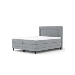 maison de r&ecirc;ve Boxspringbett Madame &brvbar; grau &brvbar; Ma&szlig;e (cm): B: 202 H: 123 &raquo; H&ouml;ffner