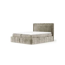 maison de r&ecirc;ve Boxspringbett mit Stauraum &brvbar; beige &brvbar; Ma&szlig;e (cm): B: 187 H: 123 &raquo; H&ouml;ffner