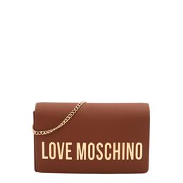 Love Moschino Umh&auml;ngetasche Damen Gr&ouml;&szlig;e One Size braun / gold