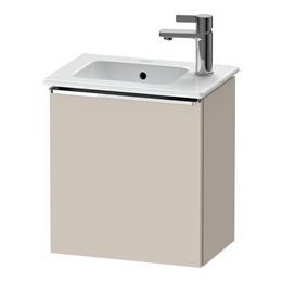 Duravit Waschtischunterschrank D-Neo 41x27,4x44cm, 1 T, An li, chr/Taup ma (DE4259L10910000)