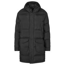 Winterjacke 2Y Premium "2Y Premium Herren 2Y Long Puffer Jacket", Herren, Gr. S, schwarz, 100% Polyester, unifarben, normal, ohne Ausschnitt, Jacken Winterjacke