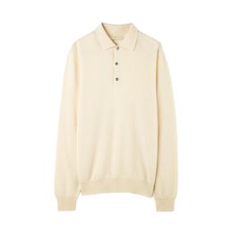 GOBI Cashmere Pullover Herren Gr&ouml;&szlig;e XXL offwhite