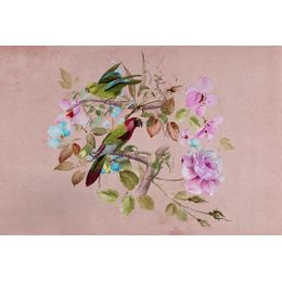 Livingwalls Fototapete LIVING WALLS "Walls by Patel Love Nest", rosa, B:4m L:2,7m, Vlies, Tapeten, Vlies, Wand