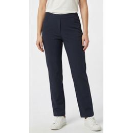 7/8-Hose KjBRAND "KJBSusie Culotte", Damen, Gr. 52, N-Gr, marine, Web, Obermaterial: 72% Polyamid, 28% Elasthan, 7/8-L&auml;nge, Hosen 7/8-Hose, Vorne mit Eingrifftaschen, angedeuteter Rei&szlig;verschluss