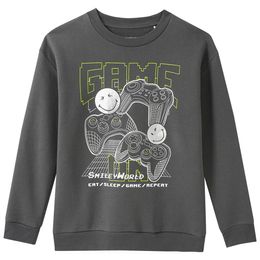 Yigga SmileyWorld Sweatshirt mit gro&szlig;em Print