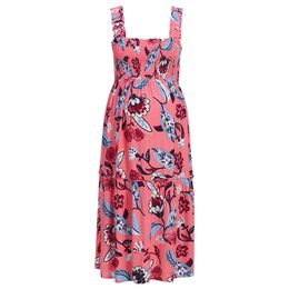 Gina Damen Umstands-Maxikleid mit Blumen-Print