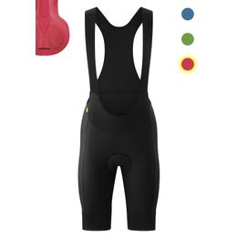 Gonso Damen Fahrradhose "SITIVO Bib W", rot, Gr. 50, 65% Polyamid, 35% Elasthan, Hosen, Damen Radhose, Radlerhose mit speziellem Sitzpolster, Tight