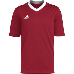 Jungen Fu&szlig;balltrikot "ENT22 JSY Y", rot, Gr. 140, adidas Performance, bestickt, Obermaterial: 100% Polyester, Trikots