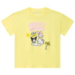 Yigga Hello Kitty T-Shirt mit Front-Print