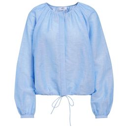 Gina Benotti Damen Leinen-Bluse mit Tunnelzug