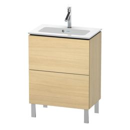 Duravit Waschtischunterschrank Compact L-Cube 62x39,1cm, med. Ei, 2 Ausz&uuml;ge, stehend (LC667307171)