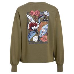 Gina Damen Umstands-Sweatshirt mit floralem Motiv