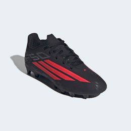 M&auml;dchen Fu&szlig;ballschuh "F50 CLUB FIRM GROUND / MULTI GROUND KIDS", adidas Performance, Gr. 34core schwarz, lucid rot, core schwarz, Synthetik, Textil,