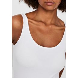 V&eacute;ro Moda VERO MODA Damen Longtop "VMMAXI", wei&szlig;, Basic, Gr. XS, unifarben, Jersey, Obermaterial: 93% Baumwolle, 7% Elasthan, Tops