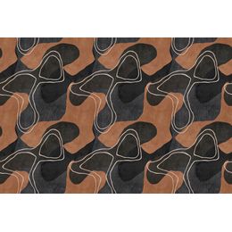 Livingwalls Fototapete LIVING WALLS "Walls by Patel Terra", braun, B:4m L:2,7m, Vlies, Tapeten, Vlies, Wand