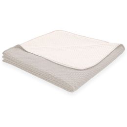 Wohndecke Ibena "k&uuml;hlende Sommerdecke", beige, B:150cm L:200cm, Baumwolle, Polyester, Wohndecken, Wohndecke, mit innovativer K&uuml;hlwirkung