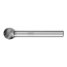 Pferd TOOLS Hartmetall Fr&auml;sstift Kugel KUD &Oslash; 10x09 mm Schaft-&Oslash; 6 mm Z5 universal fein (21112756)