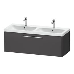 Duravit Waschtischunterschrank D-Code 118,4x40x46cm, 1 A, graph ma, Gr. chr (DC4669010490000)