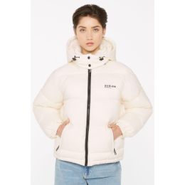 Harlem Soul Damen Outdoorjacke, beige, Gr. XL, unifarben, Web, Material Oberstoff: 100% Polyester, Futter Rumpf: 100% Polyamid, Futter &Auml;rmel: 100%