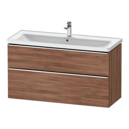 Duravit Waschtischunterschrank D-Neo 118,4x45,2x62,5cm, 2 A, wd, ch/nb Nat (DE4391010790000)
