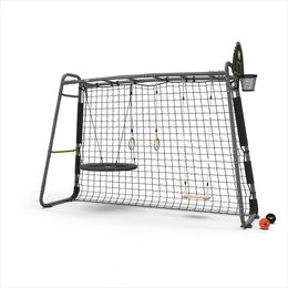 Schaukelkombination EXIT "GetSet Monkeybar MB305", grau, Schaukeln, KinderB:331cm H:248cm T:115cm, Stahl, B:331cm H:248cm T:115cm