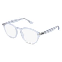 Ray-Ban RX5451 Brille Unisex | Fassung: Vollrand, Quadratisch, Wei&szlig; Transparent