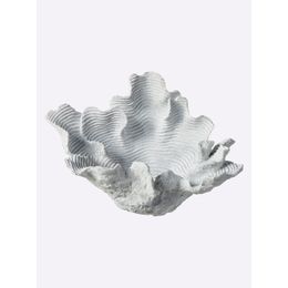 HEINE HOME Wanddeko, Wei&szlig;, Gr. H/B/T ca. 23/31,5/18 cm, Wanddeko, Material: Polyresin
