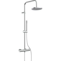 Brausegarnitur Welltime "Porto", silber (silberfarben), Brausegarnituren