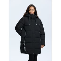 Luhta Damen Outdoorjacke "Luhta Mantel Halla"schwarz, Gr. 42, 100% Polyester, Jacken