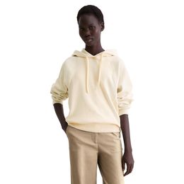 Marc O'Polo MARC O'POLO Damen Sweatshirt "aus reiner Bio-Baumwolle", beige, Gr. M, unifarben, Obermaterial: 100% Baumwolle, Sweatshirts